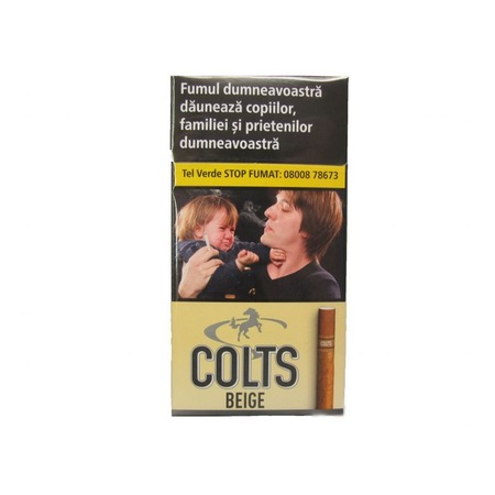 Tigari de foi, Scandinavian Tobacco Eersel, Colts Filter Beige ...