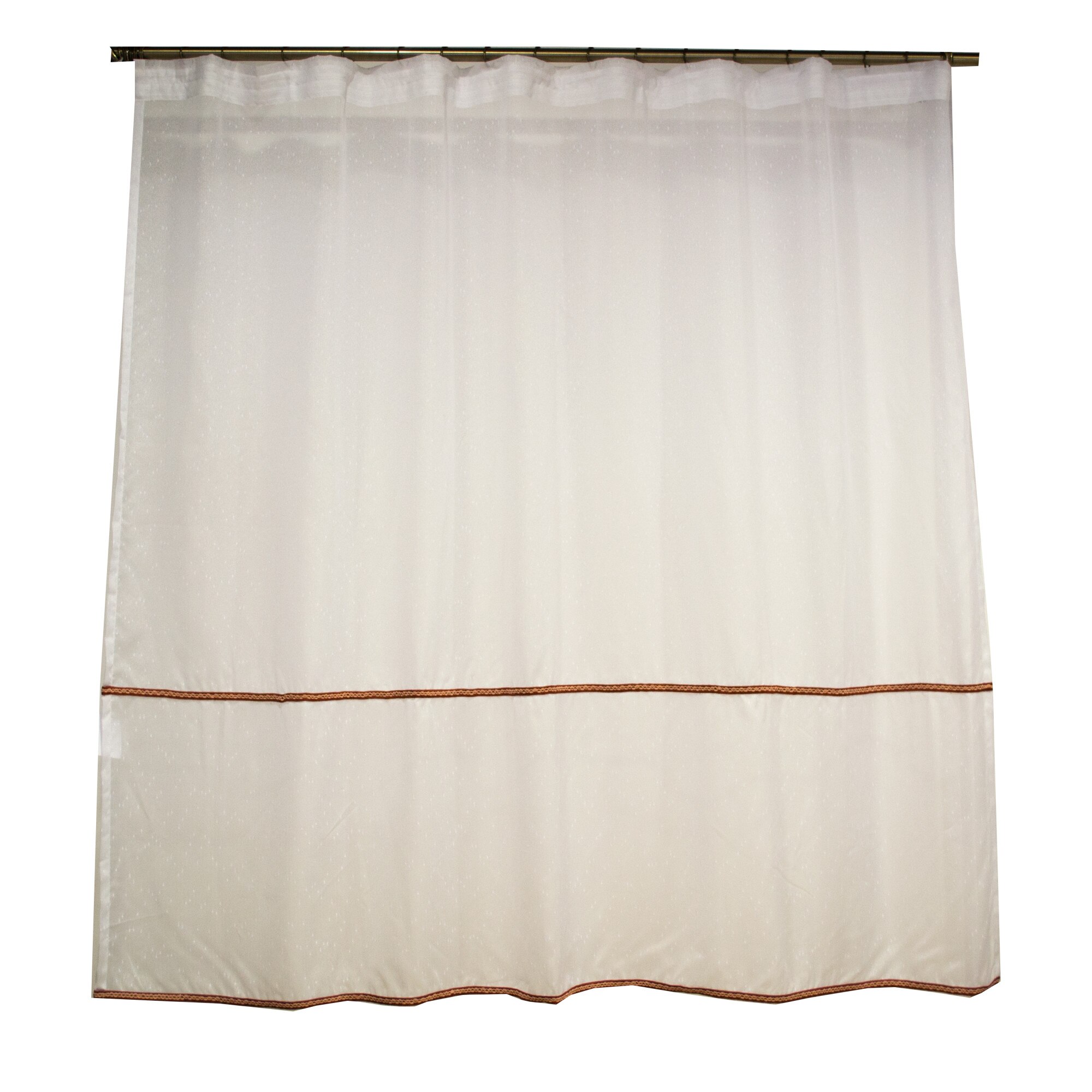 Perdea Velaria ploita cu fir bodrum, 215 X 167 cm - eMAG.ro