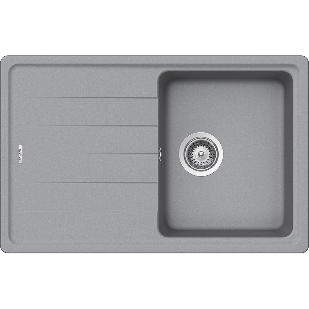 Kit chiuveta Schock Element D-100S 780 x 500 mm si baterie Schock Napos ...