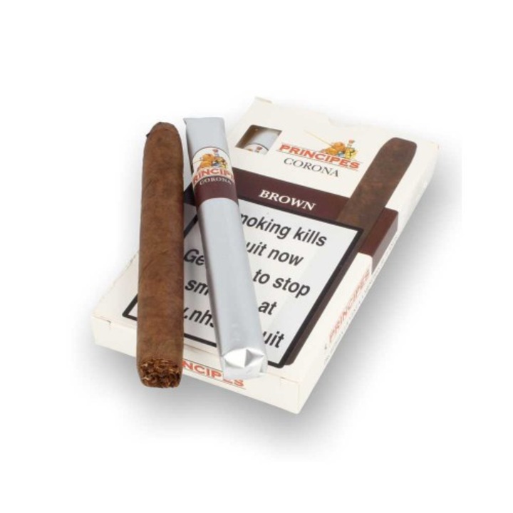 Pachet tigari de foi Principes Corona Brown (5tigari/pachet) - eMAG.ro