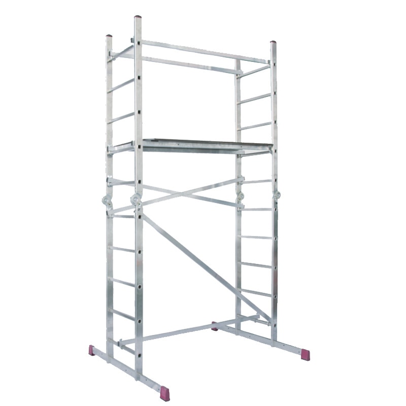 Scara / schela articulata Corda 0,6 x 1,5m, aluminiu, inaltime lucru 4m ...