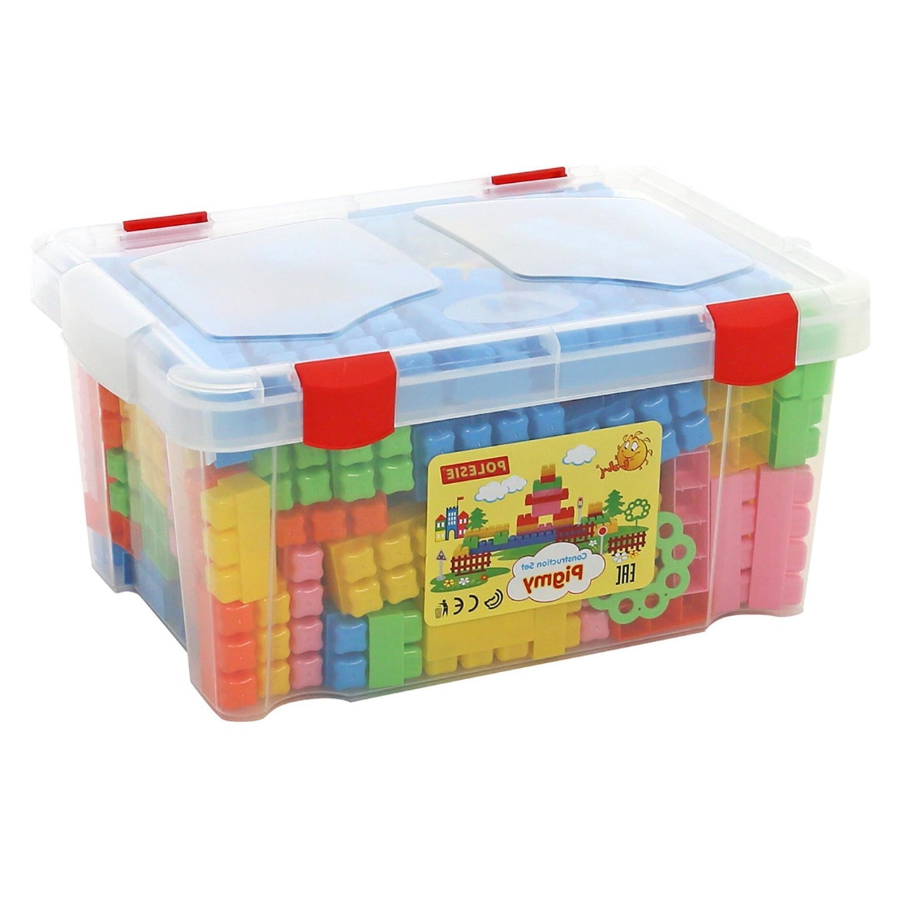 Set constructie Polesie Toys - Pigmy, 182 piese - eMAG.ro