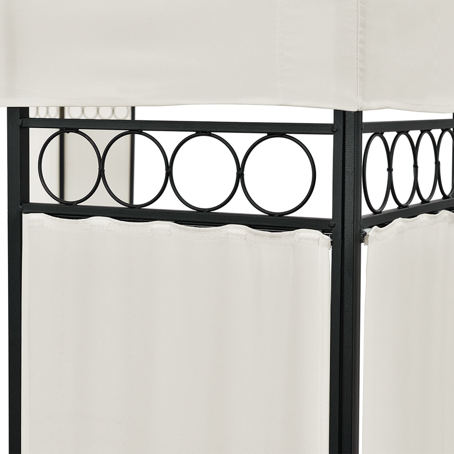 Pavilion pentru gradina tip cort MBR XXL, 3x4 m, Crem - eMAG.ro
