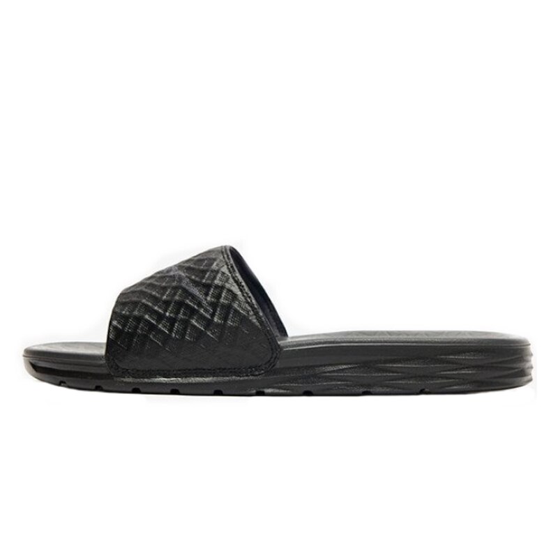 Slapi Nike Benassi Solarsoft 705474-091, barbati, negru, 36.5 - eMAG.ro