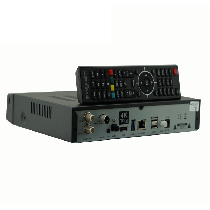 Receiver Satelit Zgemma H7S, UHD 4k Triple Tuner, IPTV BOX - eMAG.ro