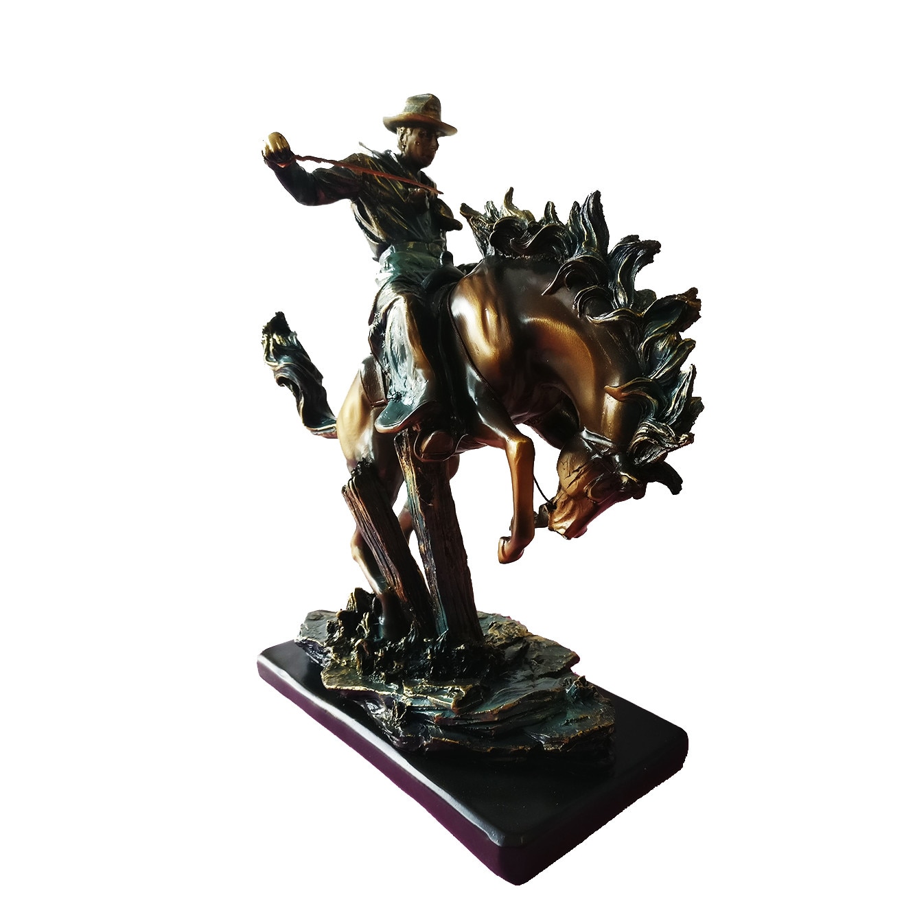 Statueta Cal si Calaret, 39 cm, 964 - eMAG.ro