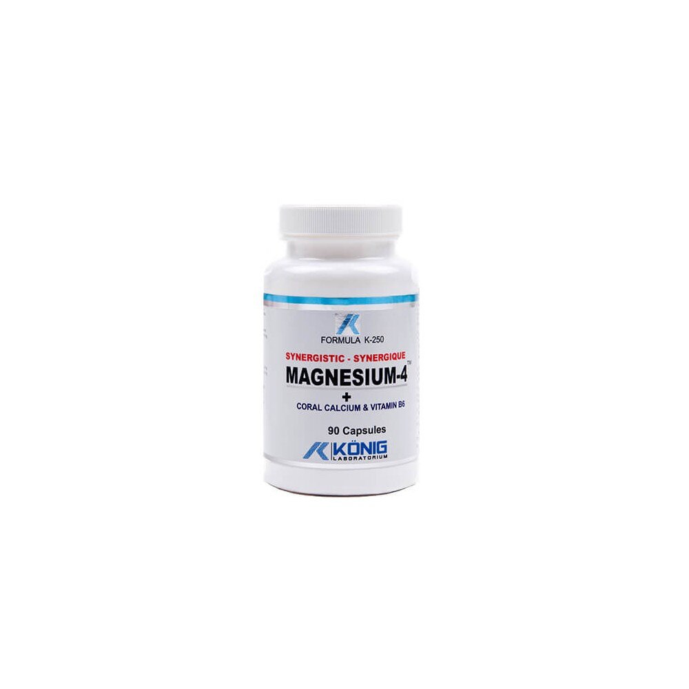 Magneziu 4 + Vitamina B6 90Cps Coral Calcium - eMAG.ro