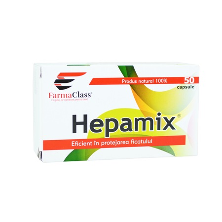 FARMACLASS, Hepamix 50cps - eMAG.ro