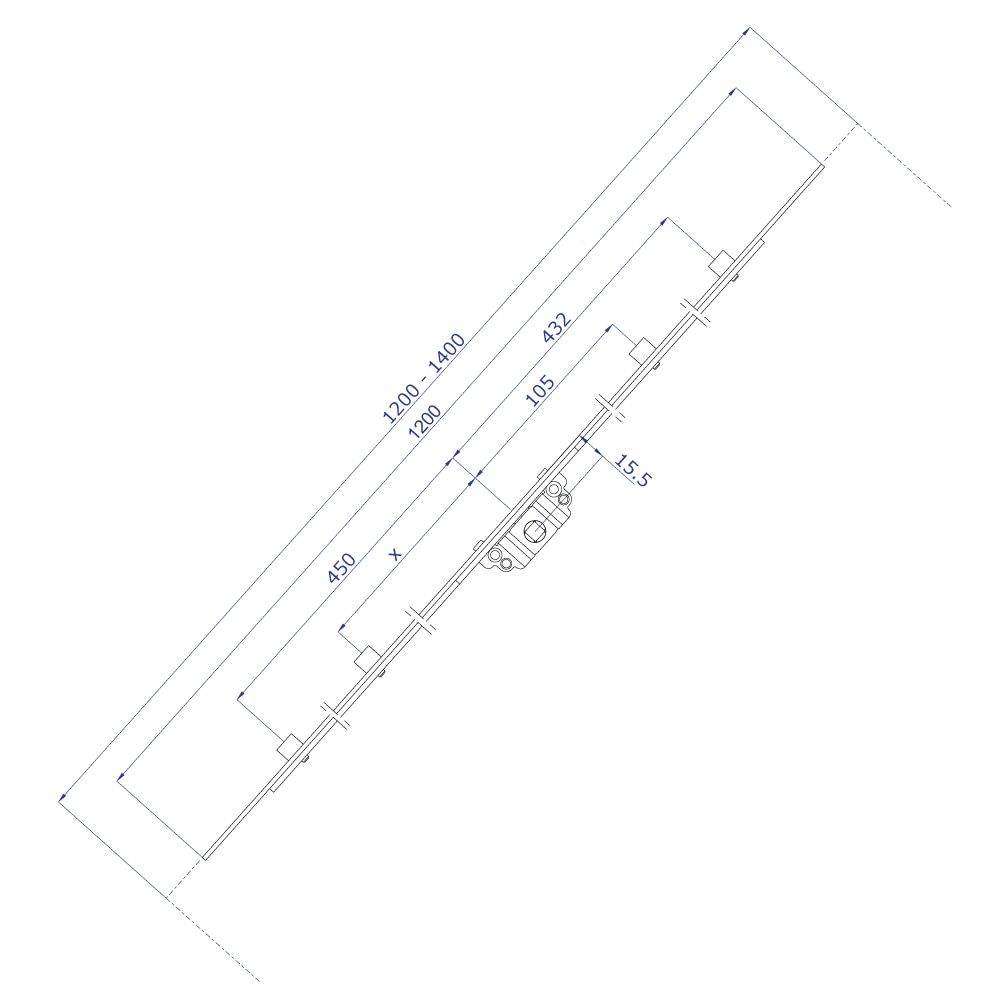 Spanioleta fereastra batanta, Solowin, inaltime minim 1200mm, maxim ...
