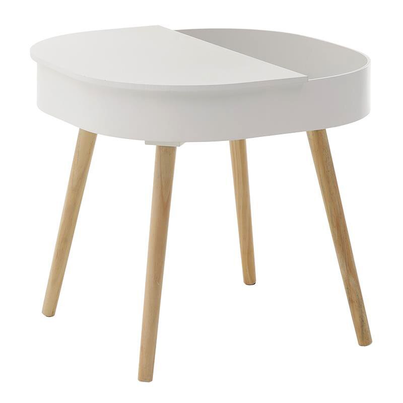 Masuta cafea alba 51X50.5X46.5 cm - eMAG.ro