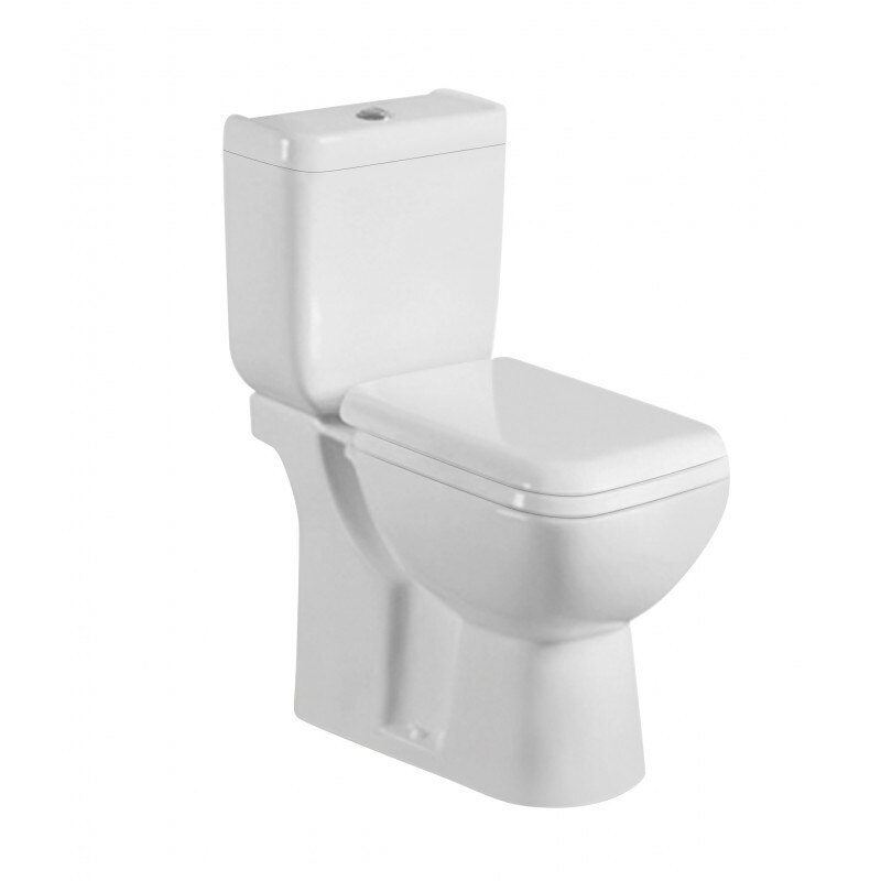 Set vas WC, portelan, alb, InterCeramic - eMAG.ro