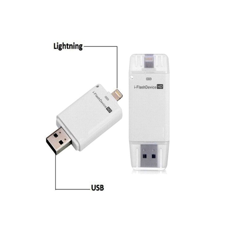 Cititor de carduri microSD EVO i-Flash cu conector Lightning - eMAG.ro