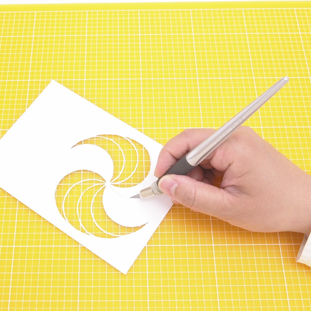 Set cutter/cutit metalic de precizie cu cap pivotant,80 lame schimb ...