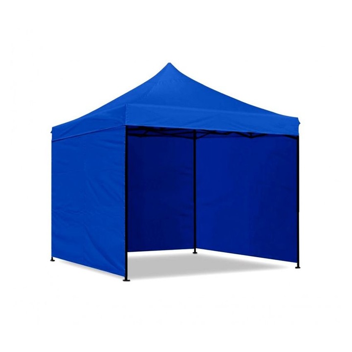 Cort Pavilion cu 3 Pereti Laterali si Cadru Pliabil pentru Gradina sau ...