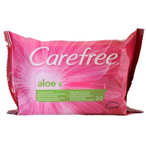 Servetele intime Carefree aloe 20buc - eMAG.ro