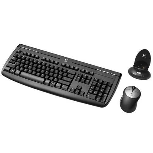 Kit Logitech Cordless 1500 Rechargeable Desktop, USB - eMAG.ro