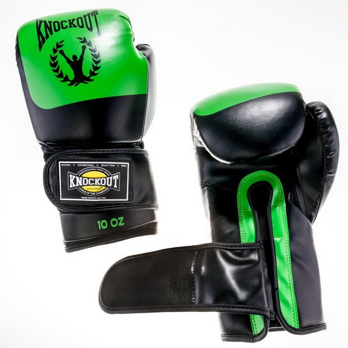 Manusi Box, Knockout, P.U. Performer, Verde - eMAG.ro