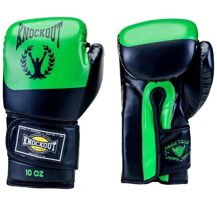 Manusi Box, Knockout, P.U. Performer, Verde - eMAG.ro