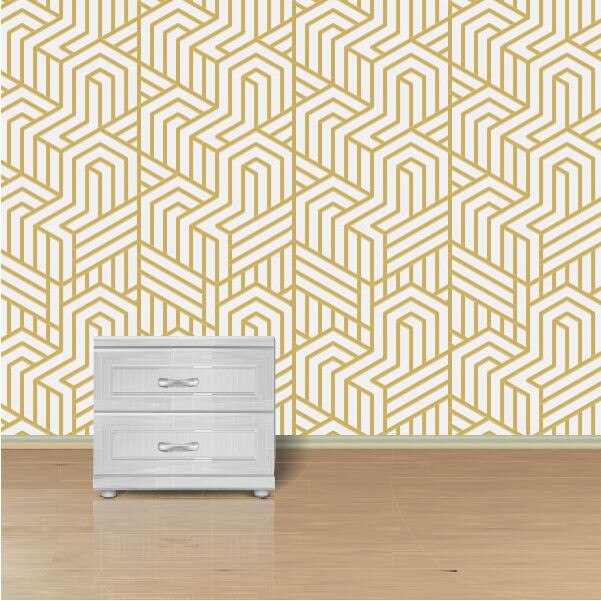 Tapet printat Clasic 004 1.35 x 10 m Hartie blueback fara adeziv - eMAG.ro