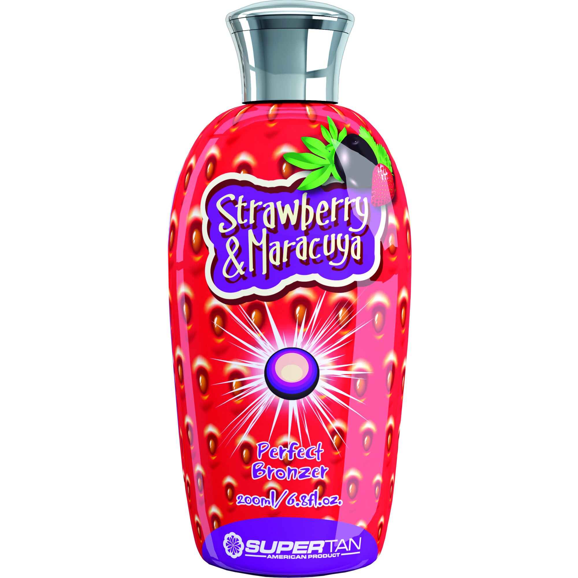 Crema pentru solar, Supertan, Strawberry Maracuya, 200ml - eMAG.ro