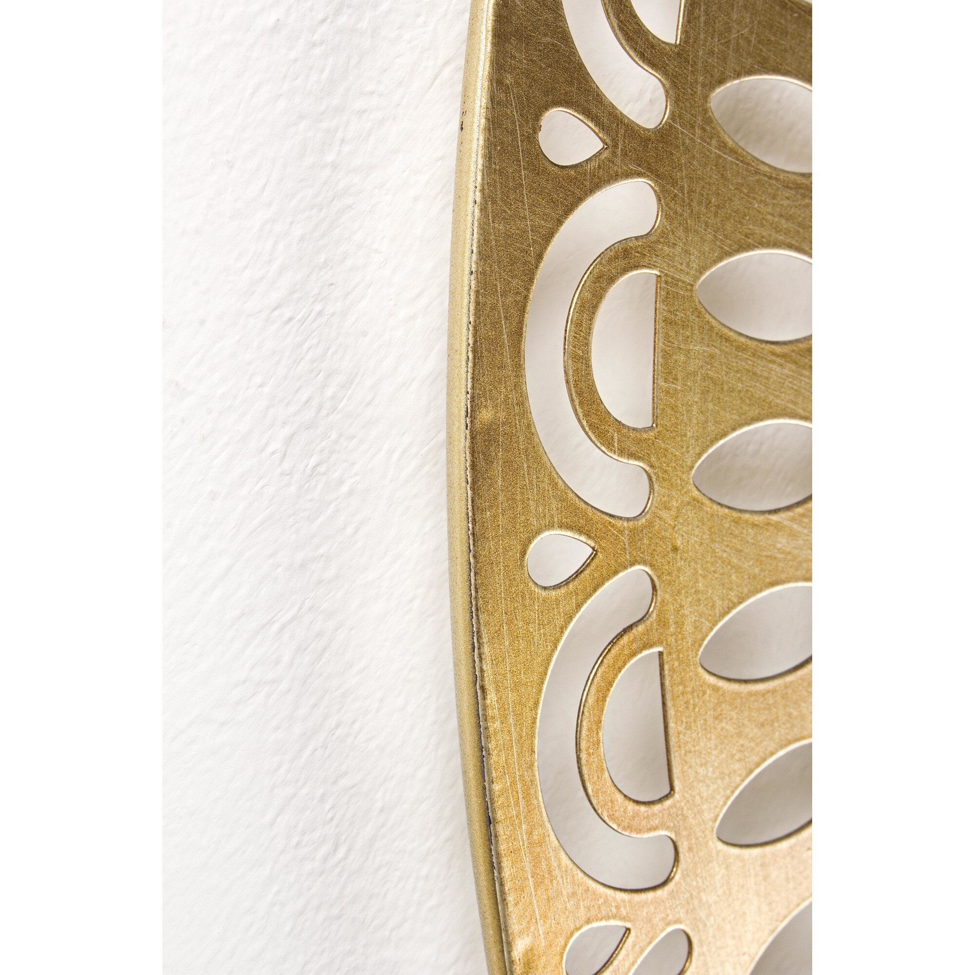 Decoratiune din metal aurie pentru perete Azhira 63 cm - eMAG.ro