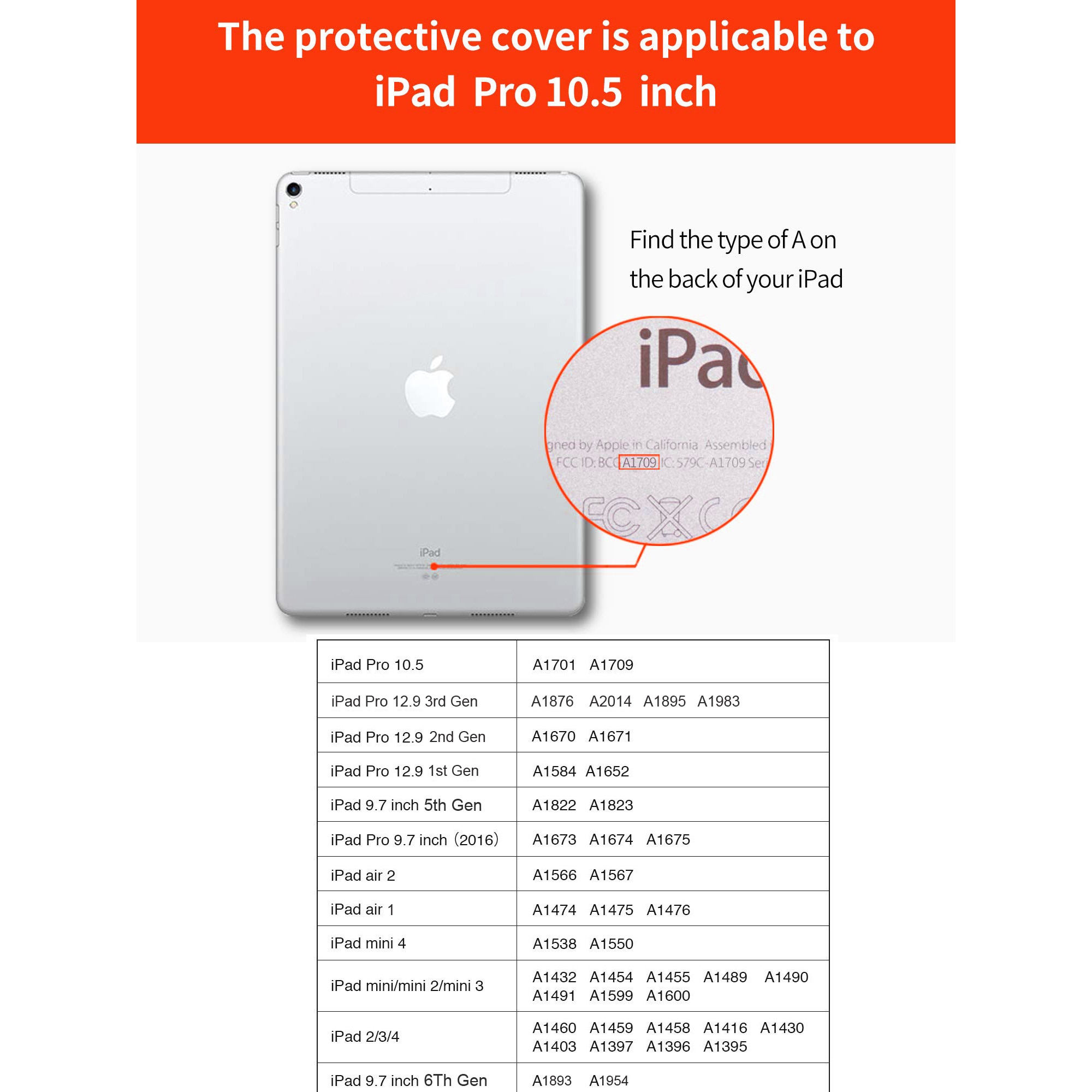 Husa Tableta Smart Cover Apple Ipad 6th Gen 9,7Inch, Ipad 1893, 1954 9 ...