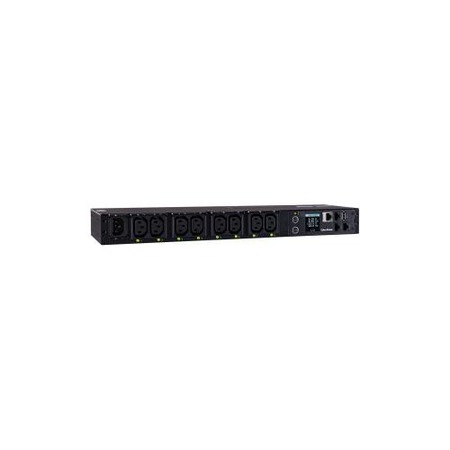 PDU за монтаж в сървърния шкаф, CyberPower, PDU41004 16A 8 C13 гнезда 2 ...