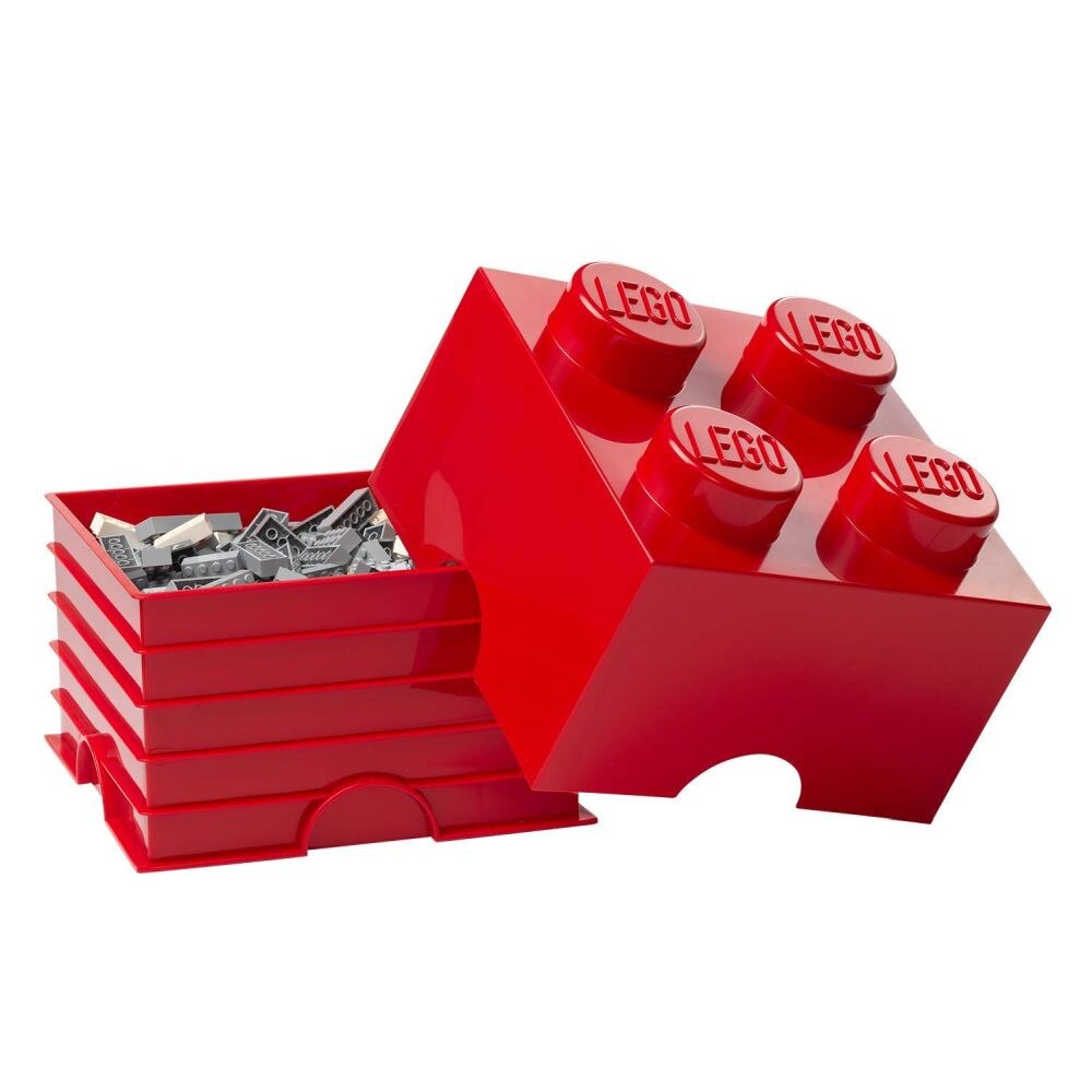 Констрктор Кутия за съхранение LEGO Storage Brick 4003, 4 knobs ...