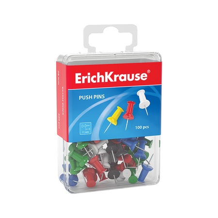 Pioneze panou pluta Erichkrause 100 buc/cutie - eMAG.ro