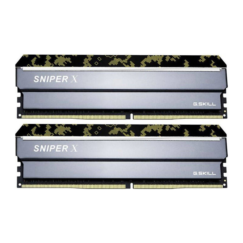 Memorie G.SKILL Sniper X Digital Camo 16GB DDR4 2400MHz CL17 1.2v Dual Channel Kit - eMAG.ro
