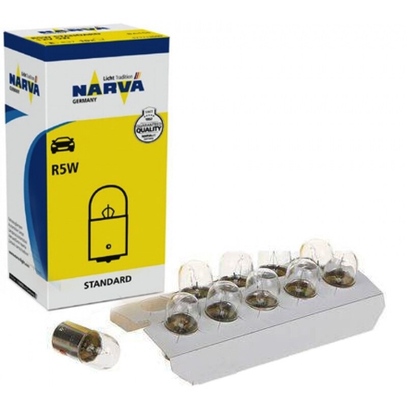 Set 10 Buc Bec Narva R5W 12V 5W 17171 - eMAG.ro