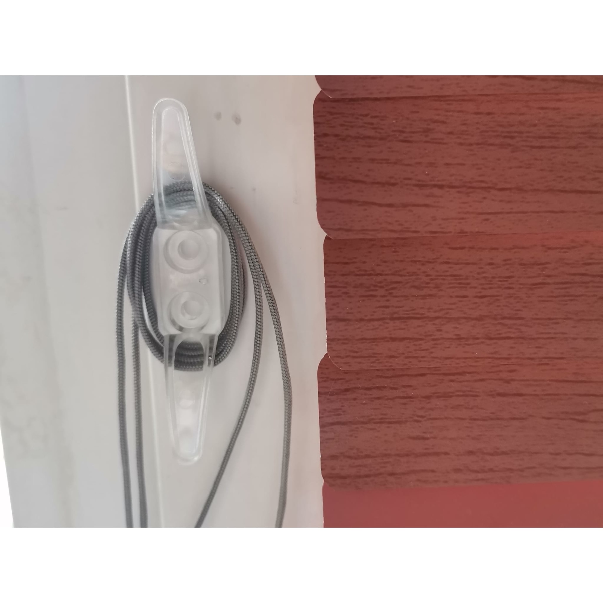 Jaluzea orizontala cu accesorii cleme, material PVC, Alb, 70 cm x 120 ...