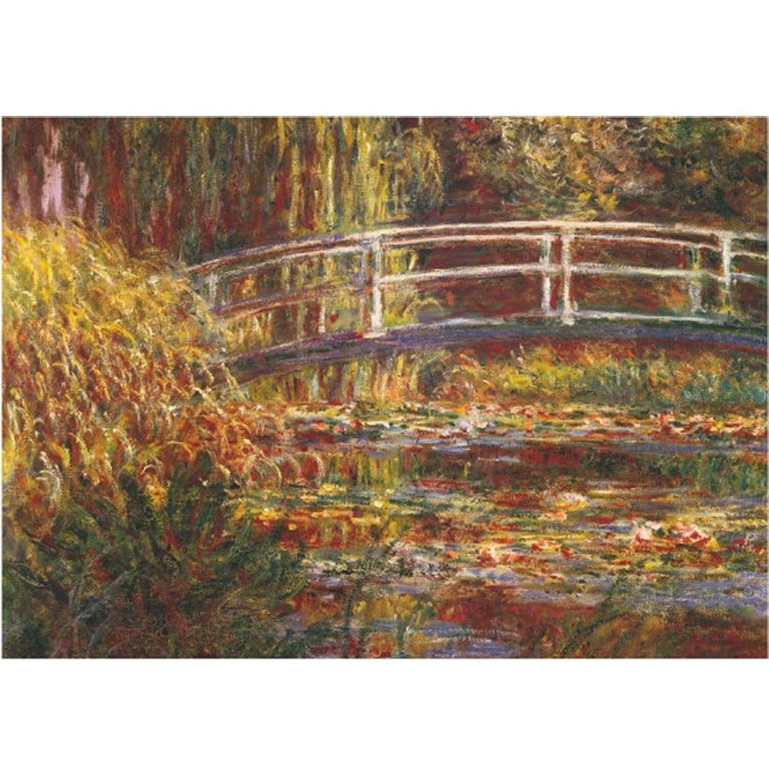 Пъзел D-Toys - Claude Monet: Japanese Foot-Bridge, 1.000 части (DToys ...