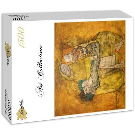 Puzzle Grafika - Egon Schiele: Mutter mit zwei kindern II, 1915, 1.500 ...