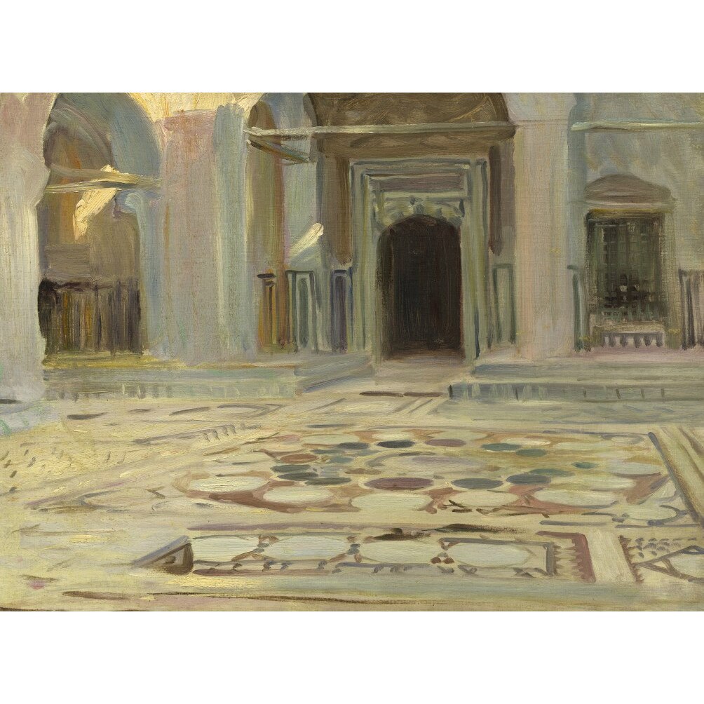 Пъзел Grafika - John Singer Sargent: Pavement, Cairo, 1891, 2.000 части ...