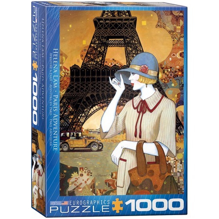 Пъзел Eurographics - Helena Lam: Paris Adventure, 1.000 части (62173 ...