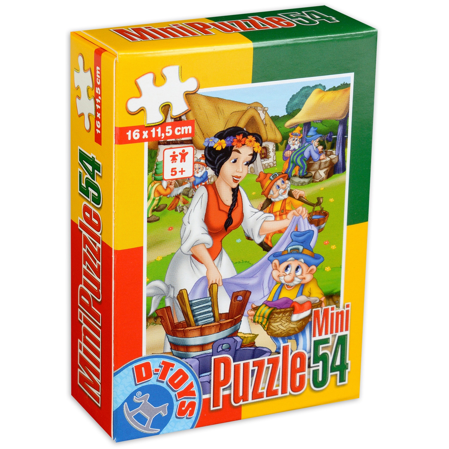 Puzzle D-Toys Mini Puzzle, 54 pieces, Fairy Tales, 54 piese - eMAG.ro