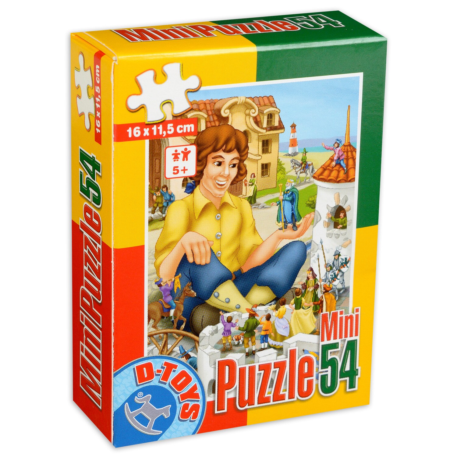 Puzzle D-Toys Mini Puzzle, 54 pieces, Fairy Tales, 54 piese - eMAG.ro