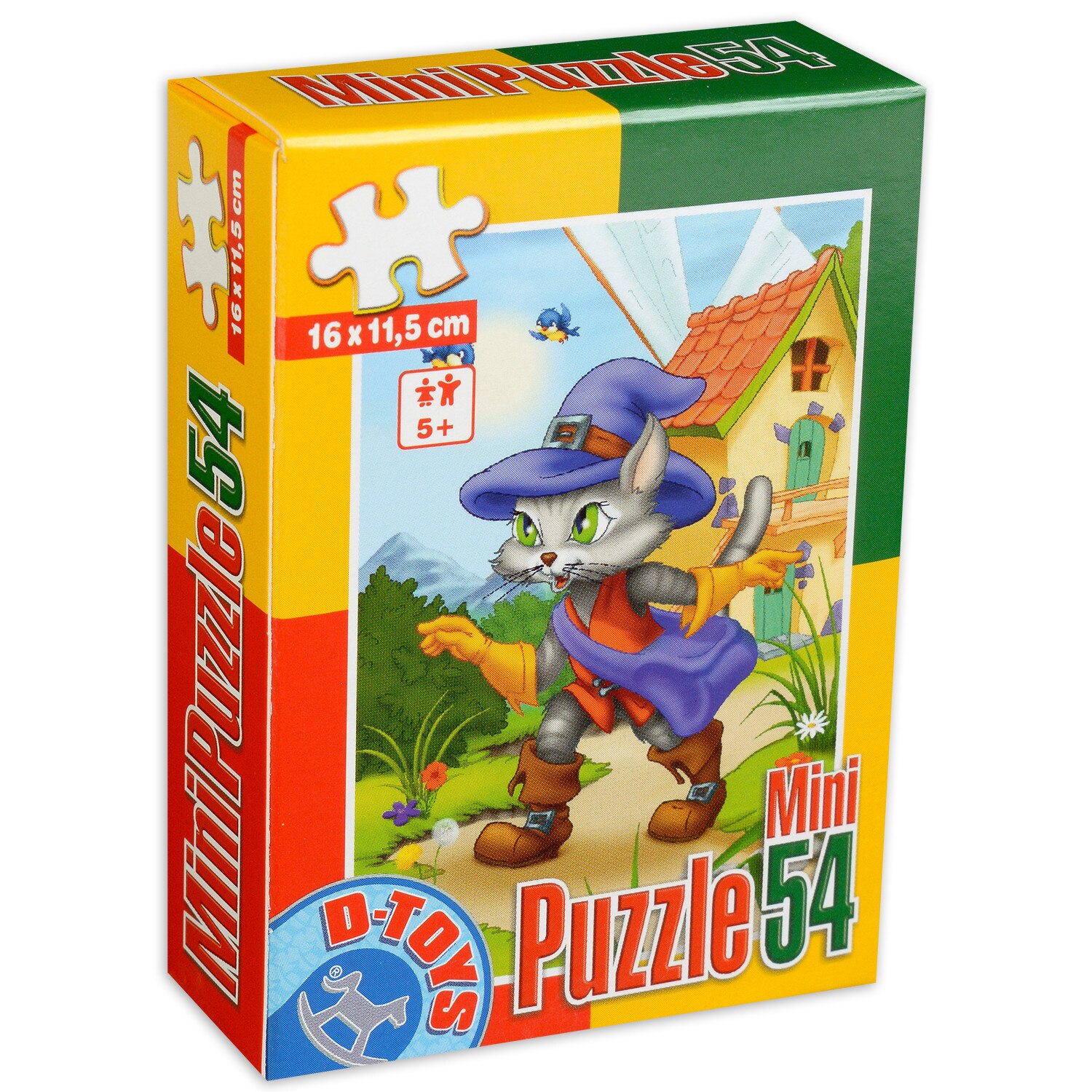 Puzzle D-Toys Mini Puzzle, 54 pieces, Fairy Tales, 54 piese - eMAG.ro