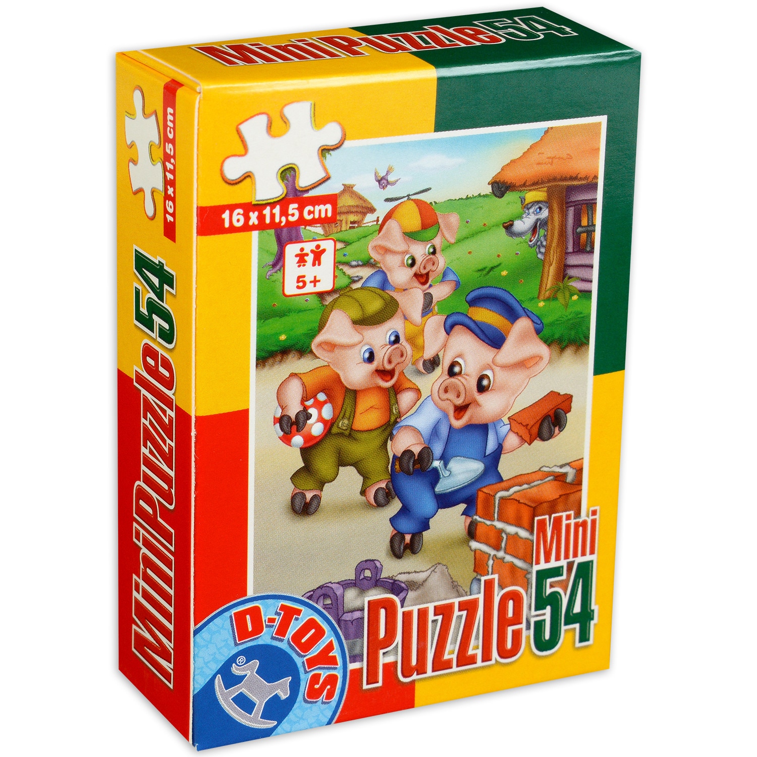 Puzzle D-Toys Mini Puzzle, 54 pieces, Fairy Tales, 54 piese - eMAG.ro