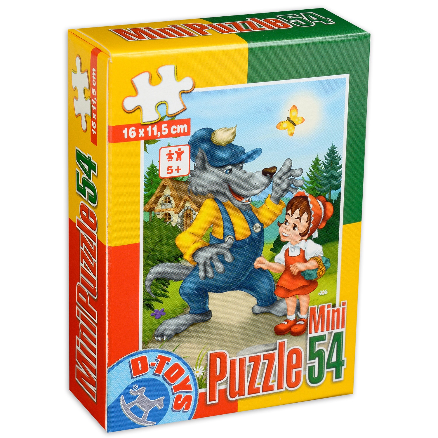Puzzle D-Toys Mini Puzzle, 54 pieces, Fairy Tales, 54 piese - eMAG.ro