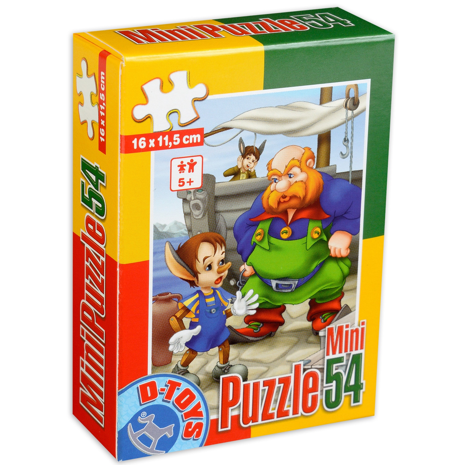 Puzzle D-Toys Mini Puzzle, 54 pieces, Fairy Tales, 54 piese - eMAG.ro