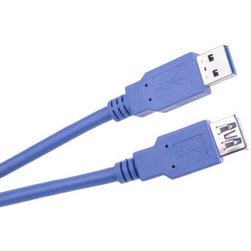Cablu profesional, USB tata - USB mama, versiunea 3.0, 1.8 m - eMAG.ro