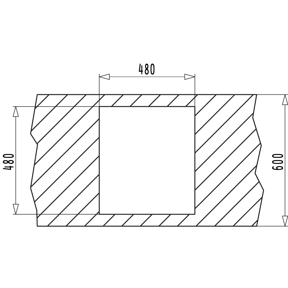 Set Pyramis chiuveta INSET si baterie ASALIA, 500x500mm, adancime 150mm ...