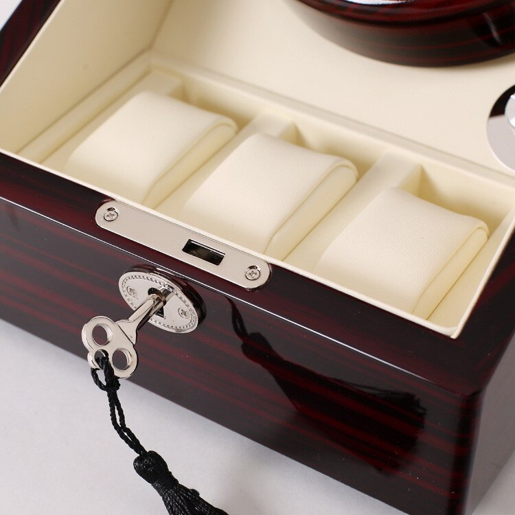 Cutie pentru intors ceasuri automatice iUni, Watch Winder 2 + 3 spatii ...