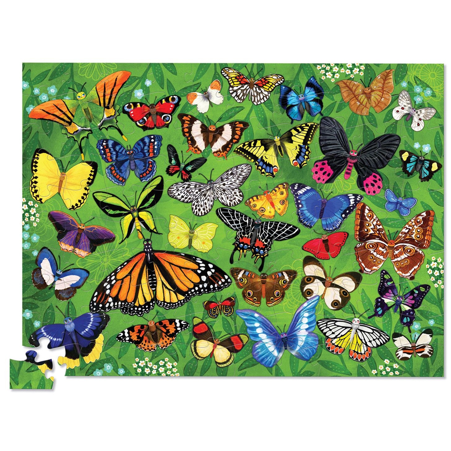Puzzle Crocodile Creek Butterflies, 100 piese - eMAG.ro
