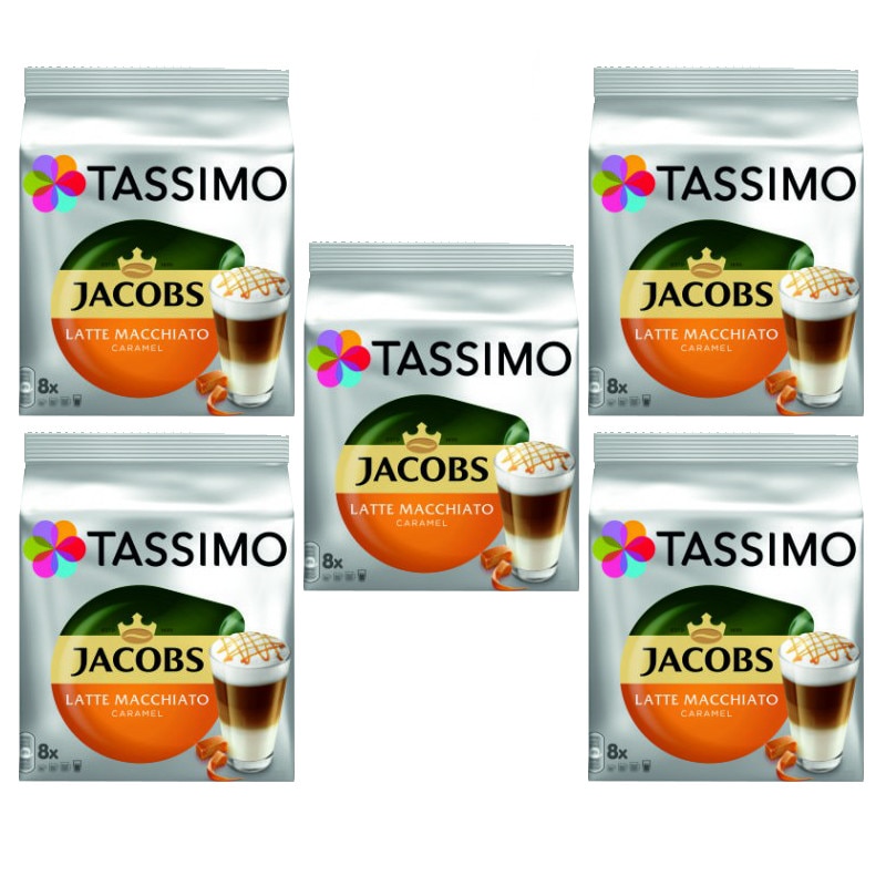 Set 5 x Capsule Tassimo Caramel Macchiato, 80 capsule - eMAG.ro