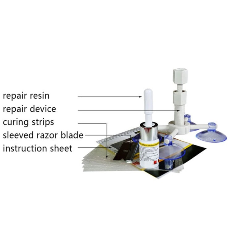 Kit Reparatie Parbriz Auto Techstar® pentru Crapaturi Zgarieturi ...