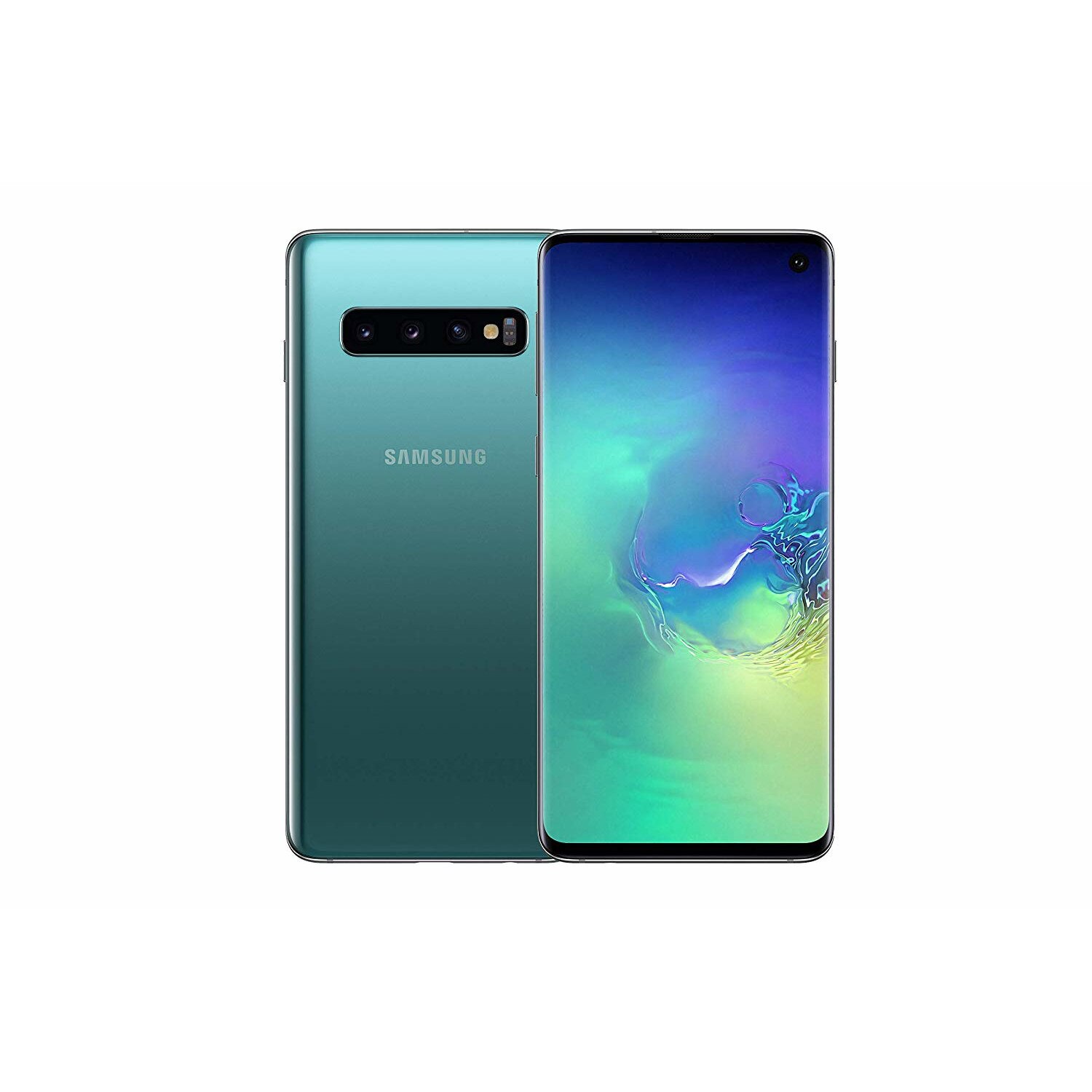 Комплект Samsung Galaxy S10 G973F LTE Dual Sim 512 GB Green и силиконов ...
