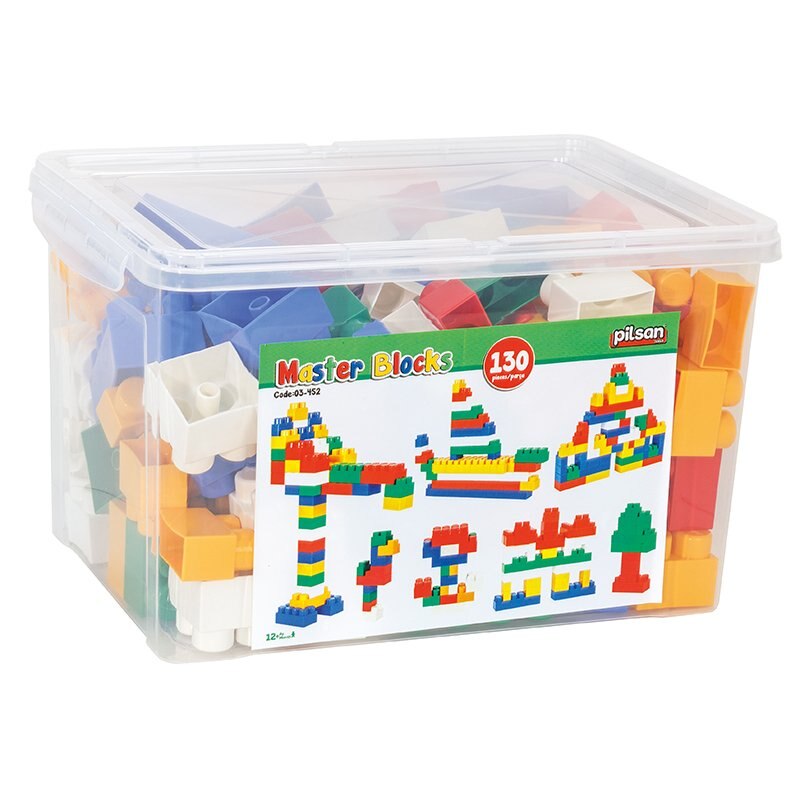 Set de construit, MASTER BLOCKS, 130 piese - eMAG.ro